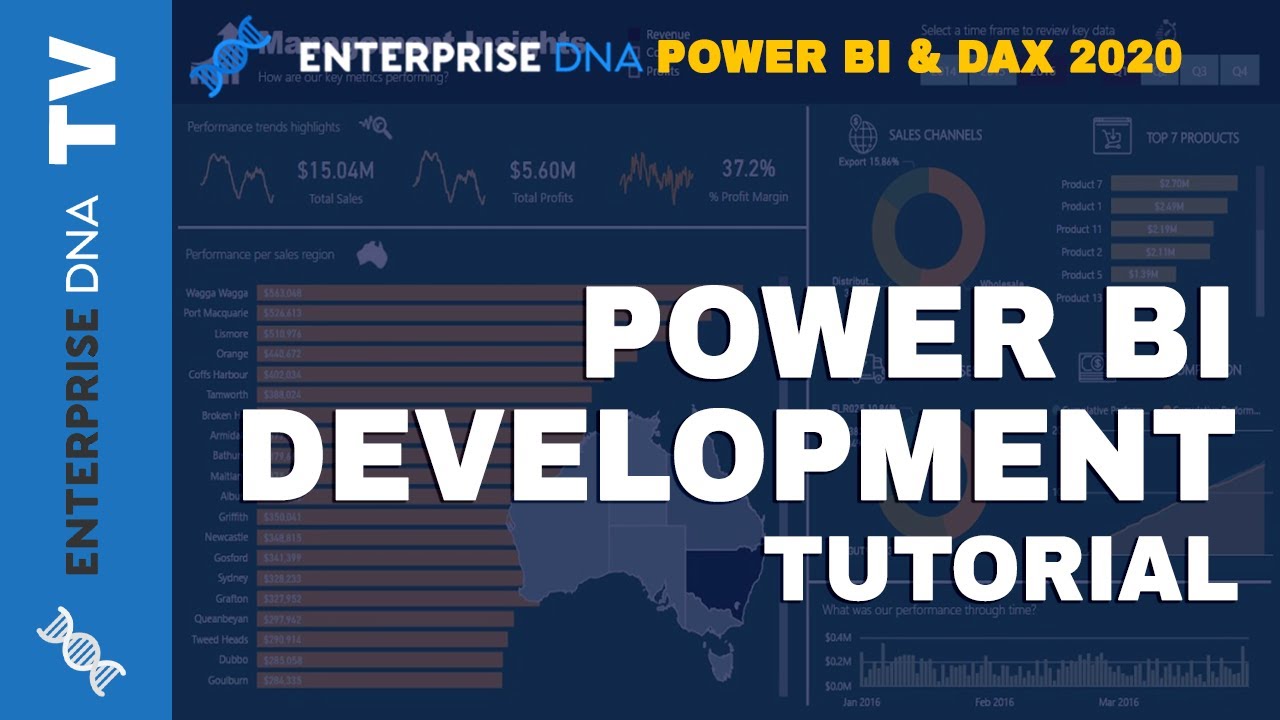 Power BI Tutorial | Intro to Power BI & DAX | Development Power BI ...