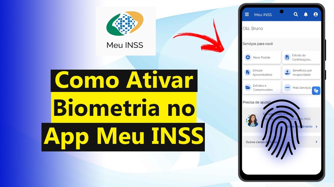 Como Ativar Biometria no App Meu INSS (Atualizado 2025) - YouTube