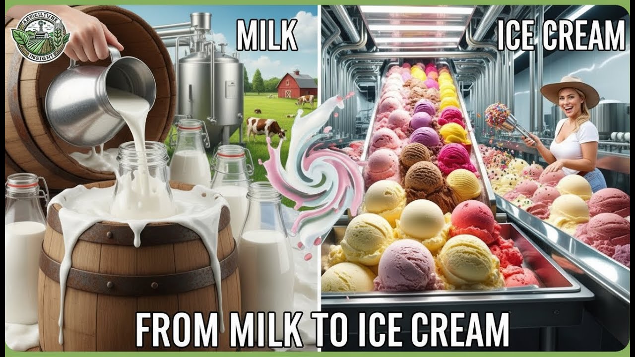 I Spent 24 Hours in a High-Tech Ice Cream Factory Here's What I Found ...
