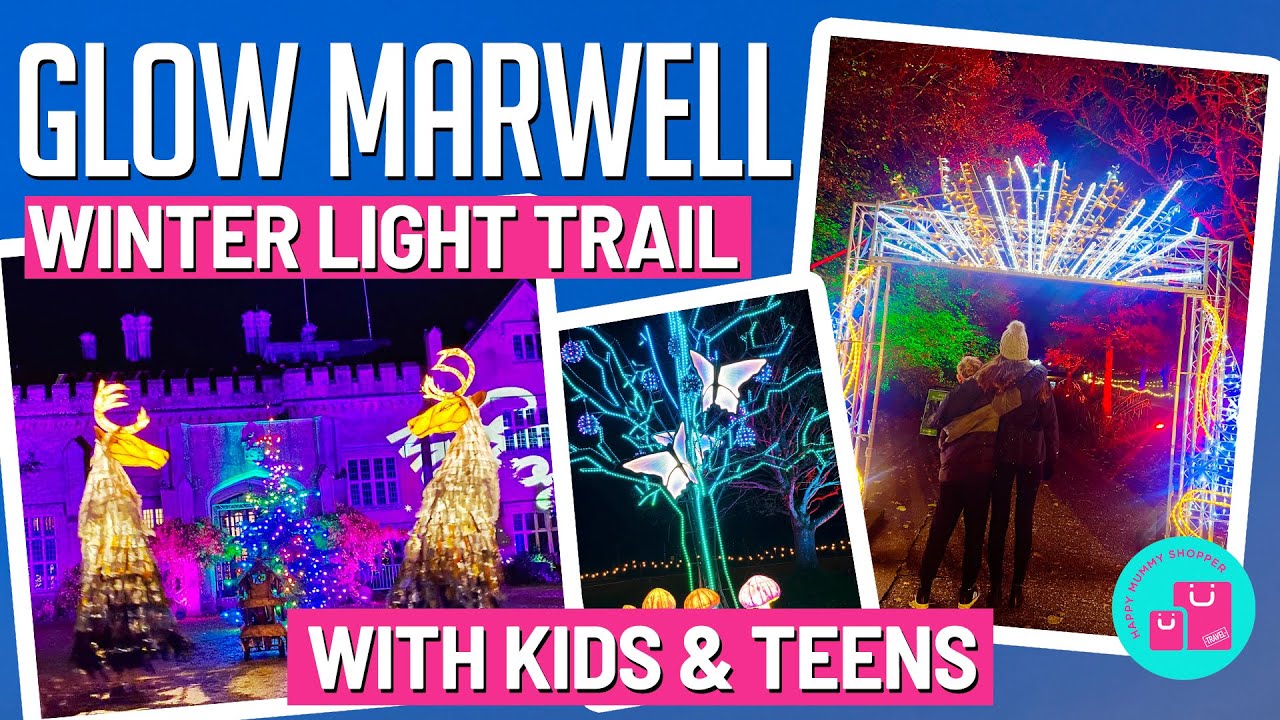 Glow Marwell Zoo Winter Light Trail 2023 - YouTube
