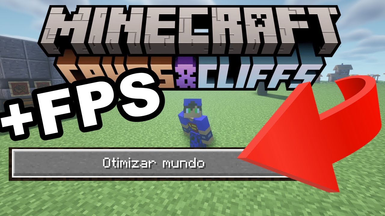 Como OTIMIZAR seu MUNDO no MINECRAFT 1.17 TUTORIAL SIMPLES E FÁCIL +FPS ...