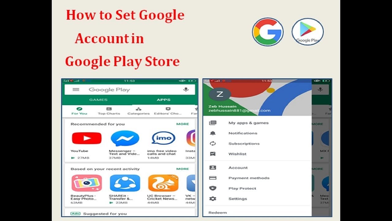 How to create a google play store account (Urdu) all about play Store ...