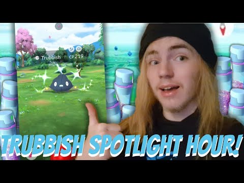 BOOSTED SHINY TRUBBISH SPOTLIGHT HOUR! MAJOR STARDUST GRIND! - Pokémon ...