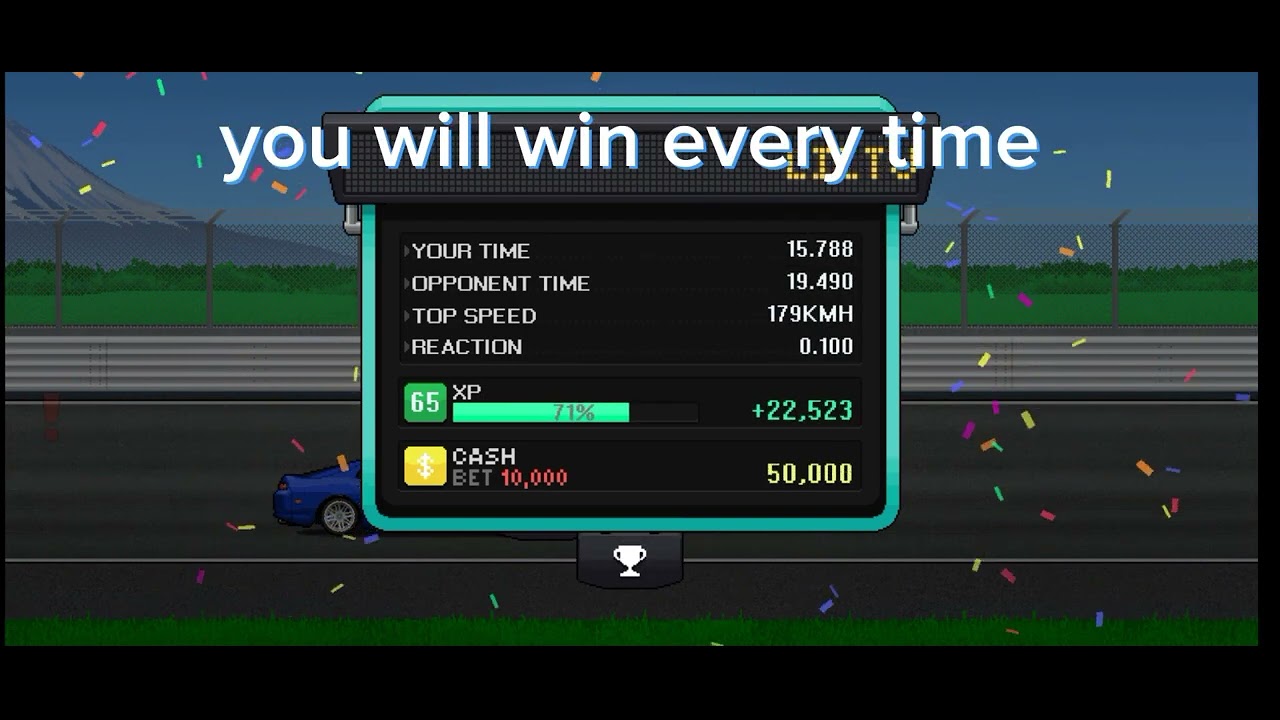 unlimited money glitch 999999999999$ 100% real #pixelcarracer - YouTube