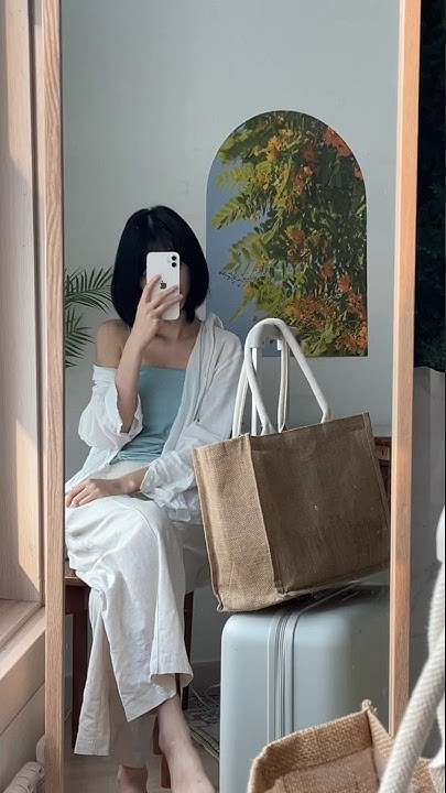 161cm 39kg 소선한 취향의 OOTD, 동남아 캄보디아 여행 첫 번째 출국일 룩🐇 ️ - YouTube