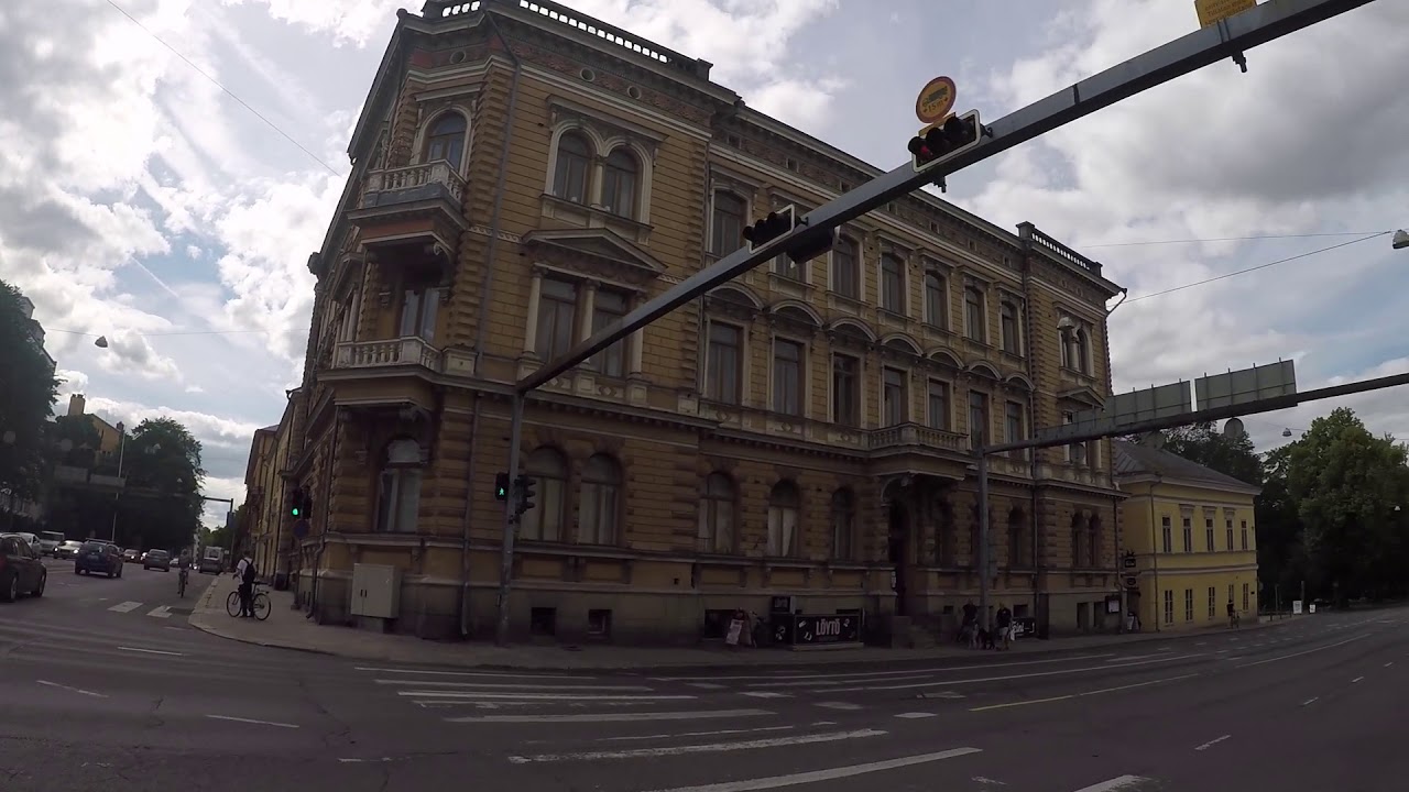 Finland Turku City center / Finlande Turku Centre ville, Gopro - YouTube