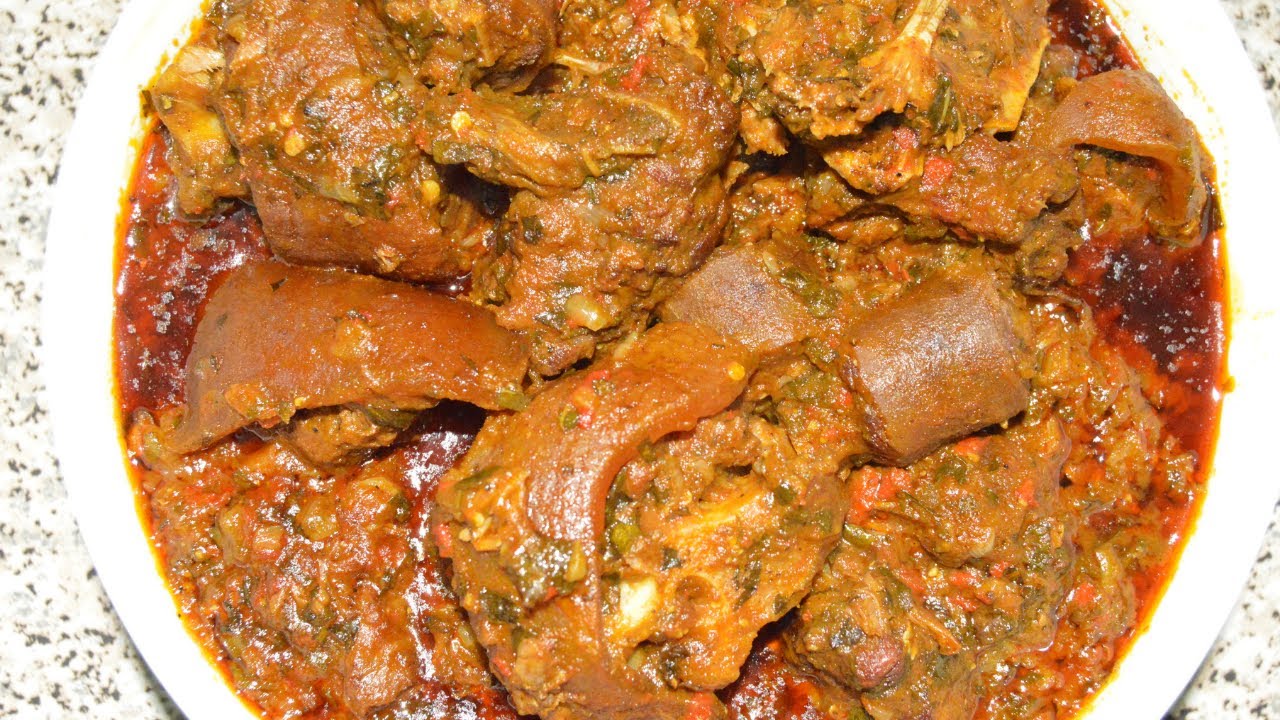 How to cook palm nut stew || OFE AKWU || banga stew recipes ...