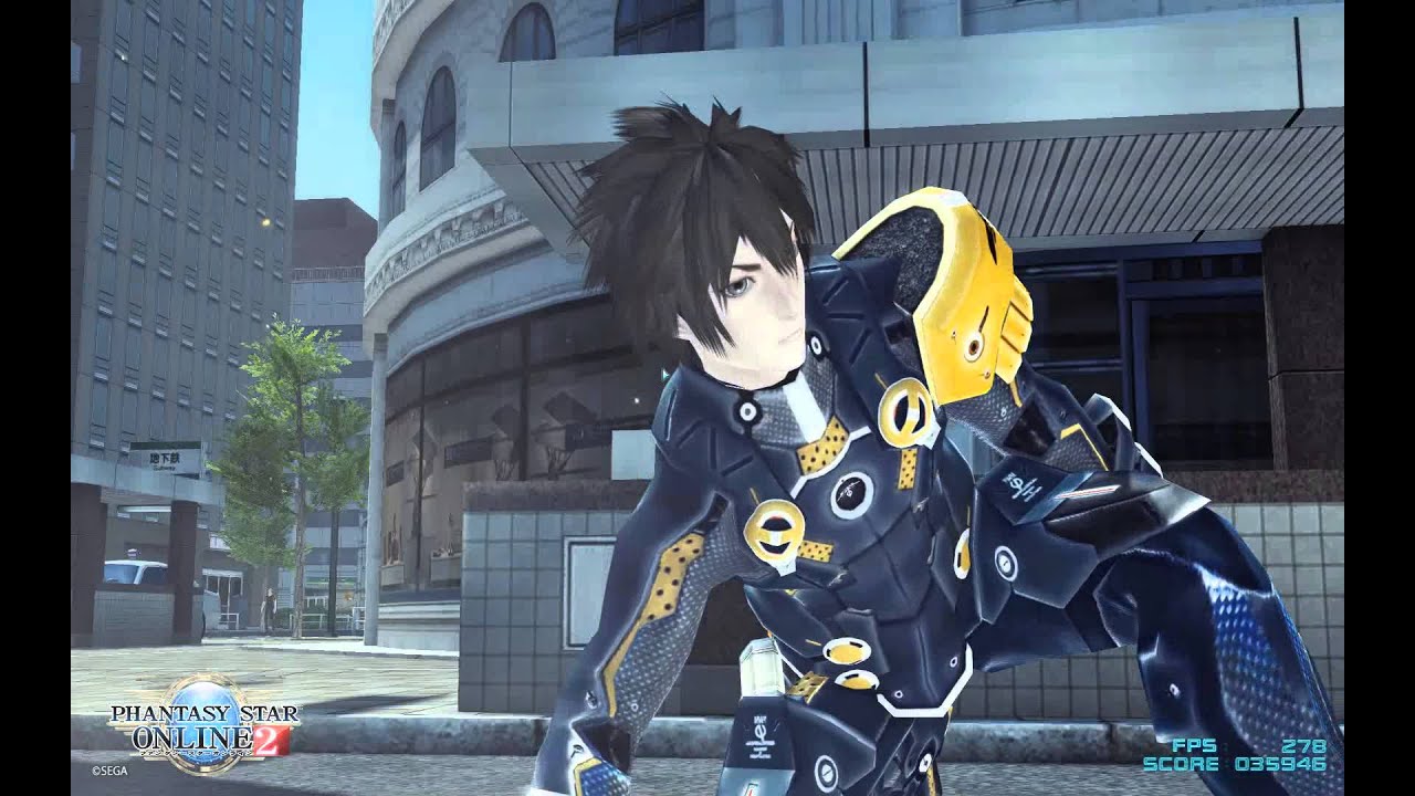 PSO2ベンチマーク 簡易設定6 - YouTube