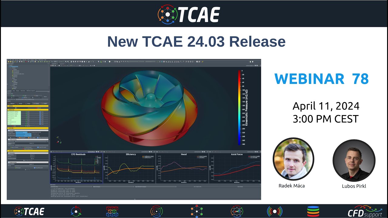 Webinar 78 - TCAE 24 03 Introduction , Apr 11, 2024 | CFD Support - YouTube