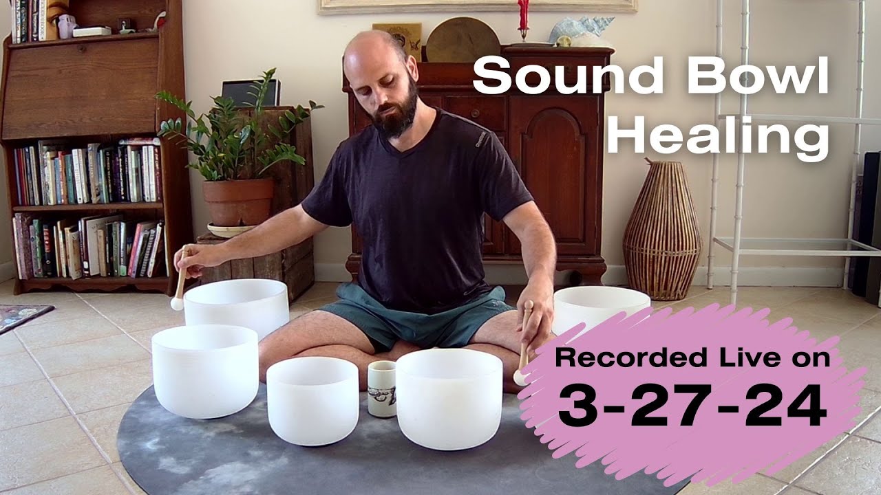 27 Minute Sound Bowl Healing | Live from InsightTimer 3/27/24 - YouTube