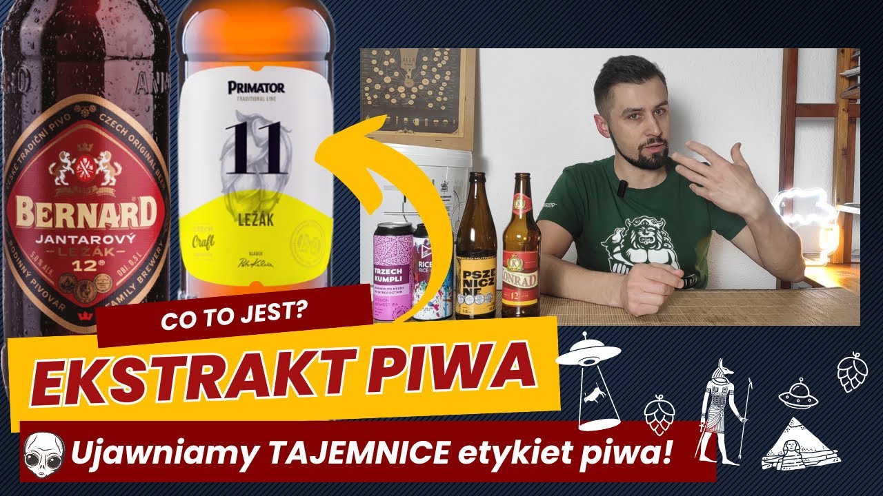 Co to jest ekstrakt piwa i o czym nam mówi? - YouTube