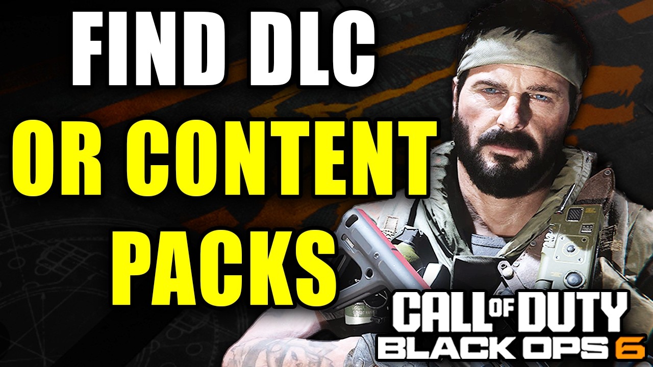 How To Find Missing DLC Data Or Content Packs In COD Black Ops 6 - YouTube