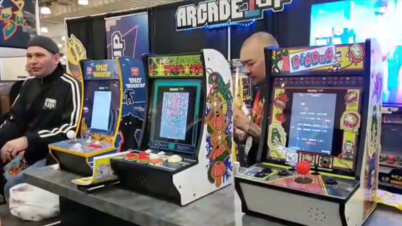 Arcade1UP New Bar Cades and Wall Cades Toy Show Arcade 1up Wallcade ...