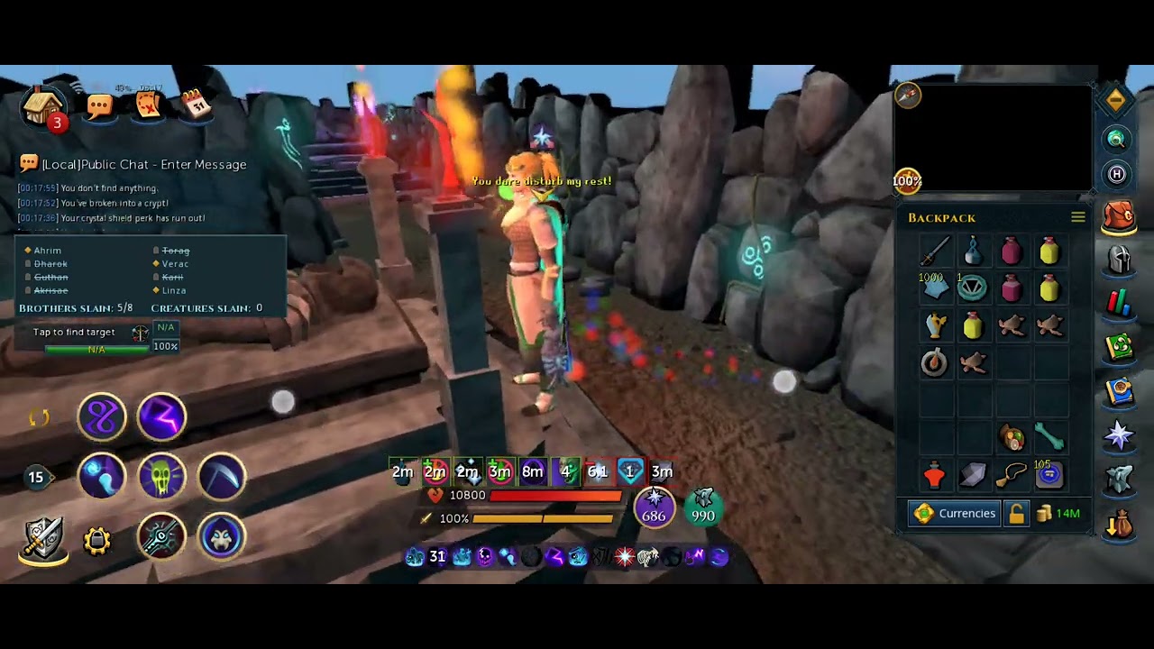 Barrows Brothers - Runescape 3 Mobile - Thursday, February 20, 2025 - YouTube