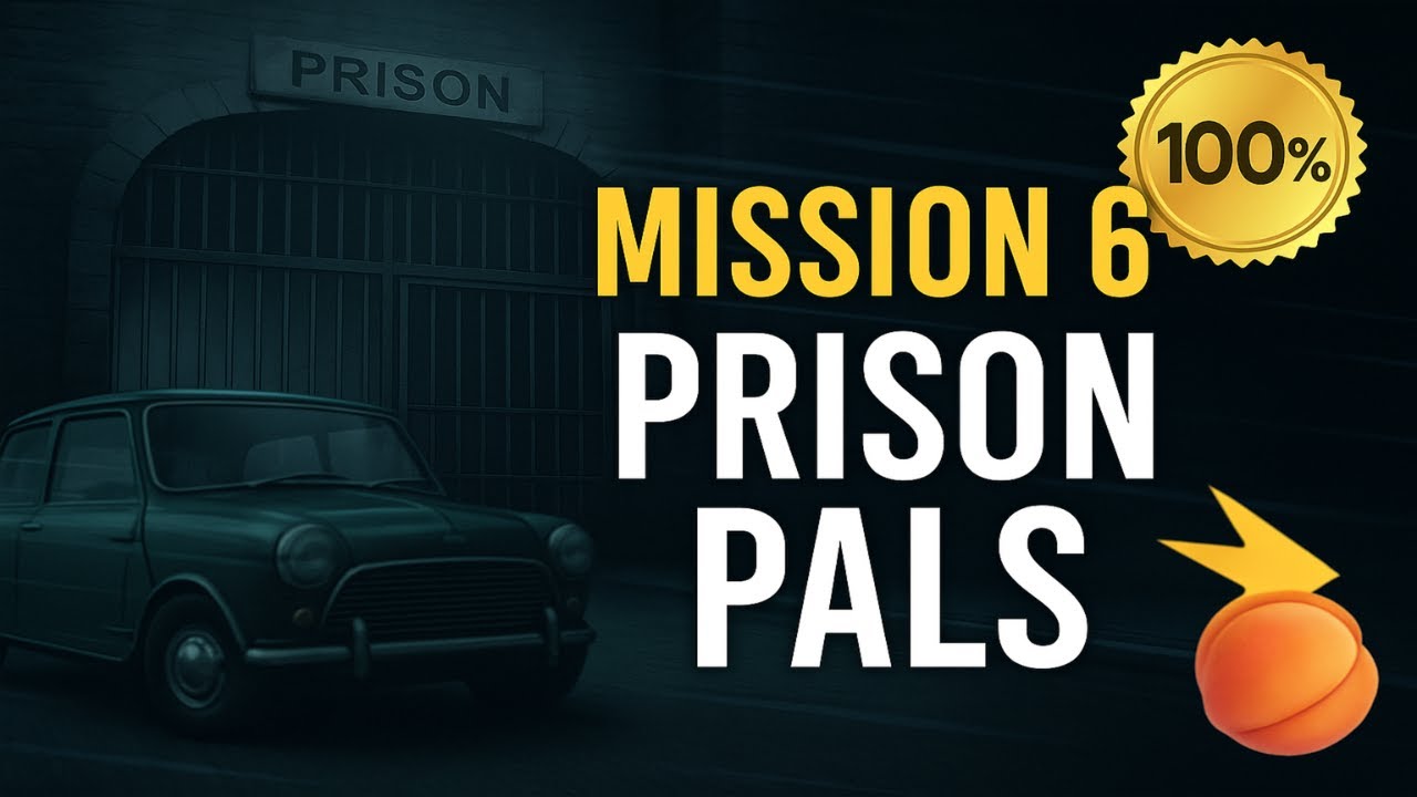 The Italian Job PC 100% Walkthrough Mission #6 | Prison Pals - YouTube