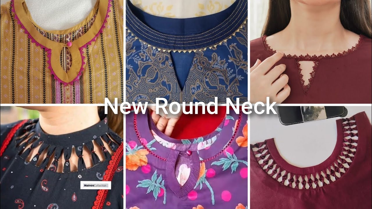 Round Neck Design/Gol Gala k Design/Mohri Gala design/Kurti Neck Design ...