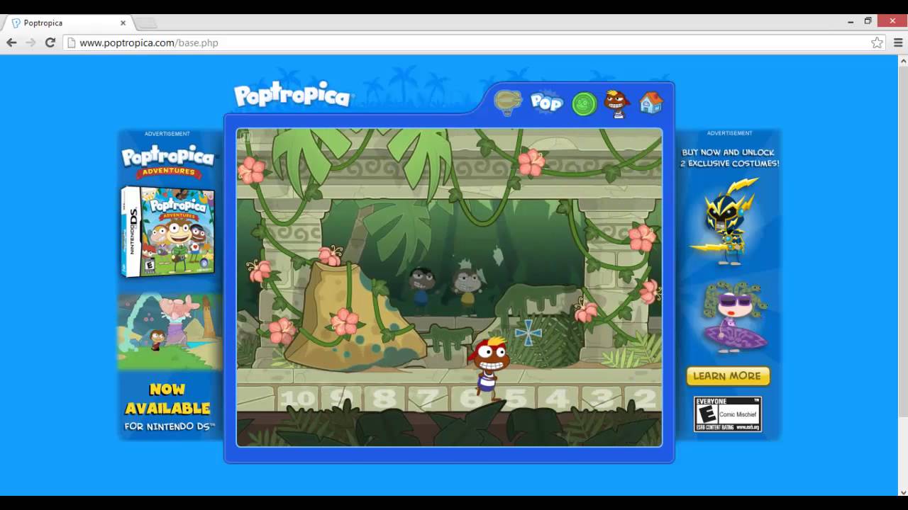 Random Game Testing: Poptropolis (Poptropica Olympics) Ep: 1 - YouTube