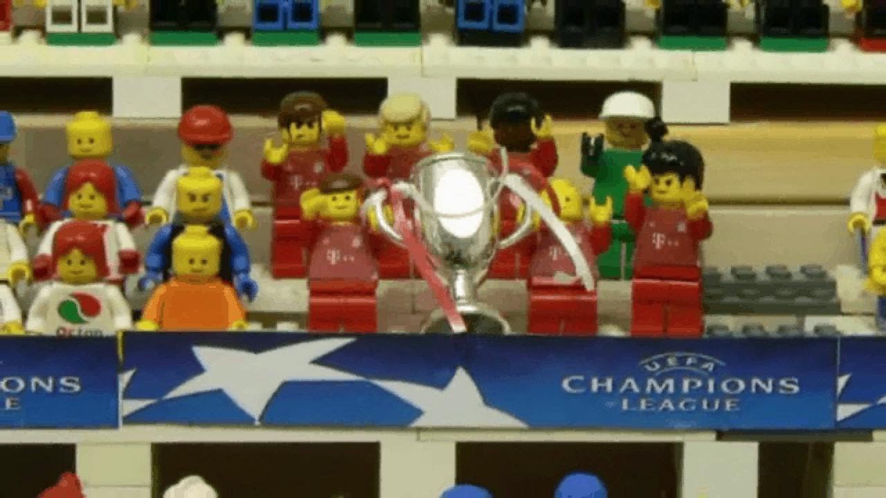 Borussia Dortmund Bayern München 1:2 Réthy (ZDF) Wembley 2013 LEGO´s ...