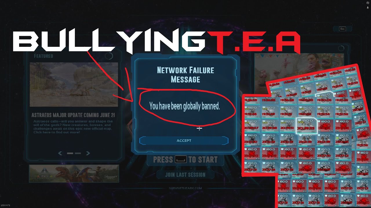 ARK OFFICIAL PVP - Bullying T.E.A until they ban me.. - YouTube