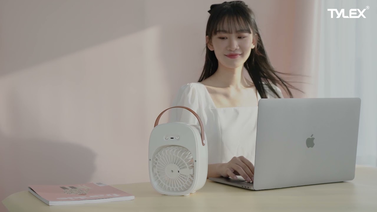 TYLEX XM34 Mini Desktop Air Cooling Fan - YouTube