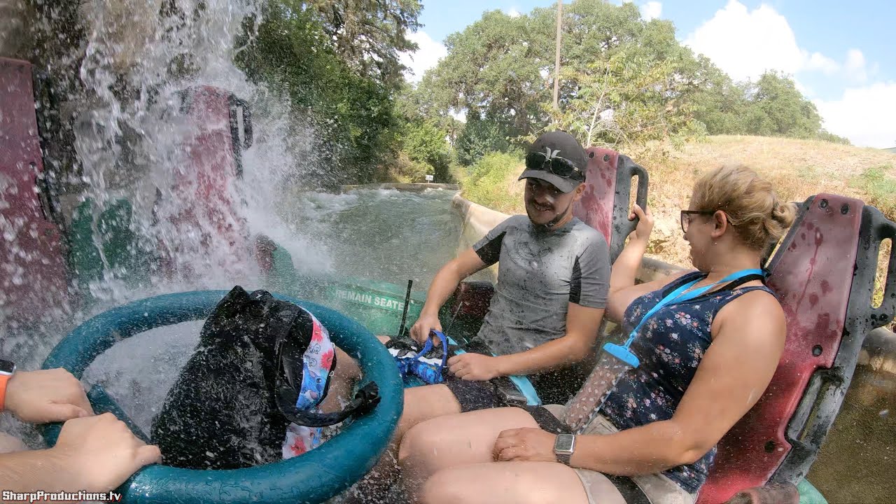 Rio Loco Water Rafting Ride (4K On-Ride) SeaWorld San Antonio - YouTube