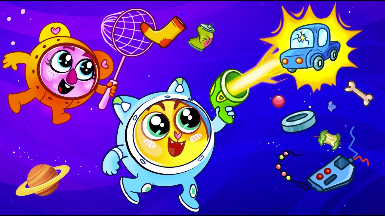 Space Debris Song | Baby Zoo Nursery Rhymes And Kids Songs - YouTube