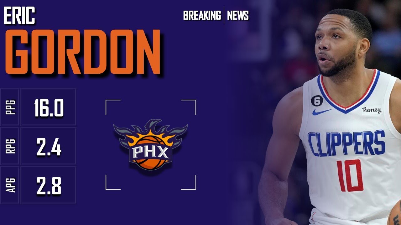PHOENIX SUNS: Eric Gordon ᴴᴰ - YouTube