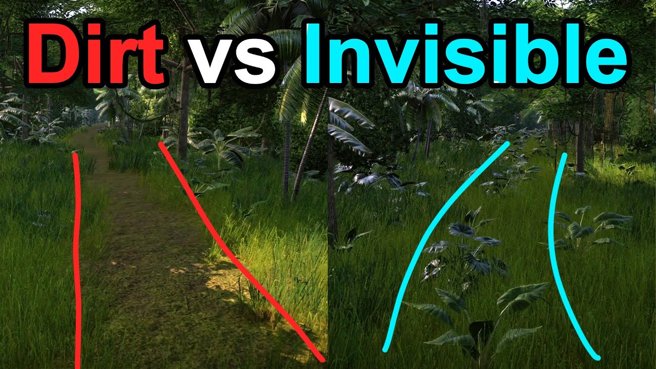 Dirt vs Invisible Paths - The differences! EPPF v0.3.2 - JWE Modding ...