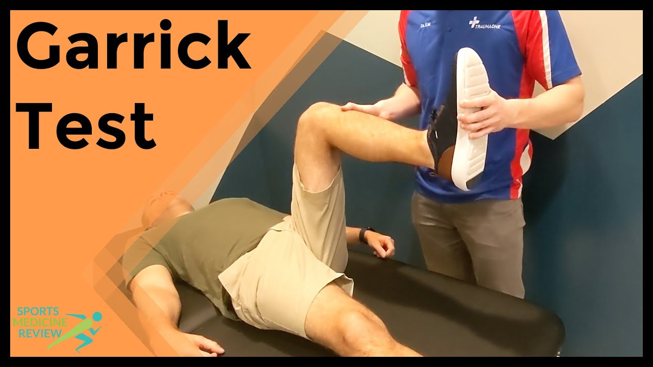 Garrick Test (for Popliteus Tendinopathy) - YouTube