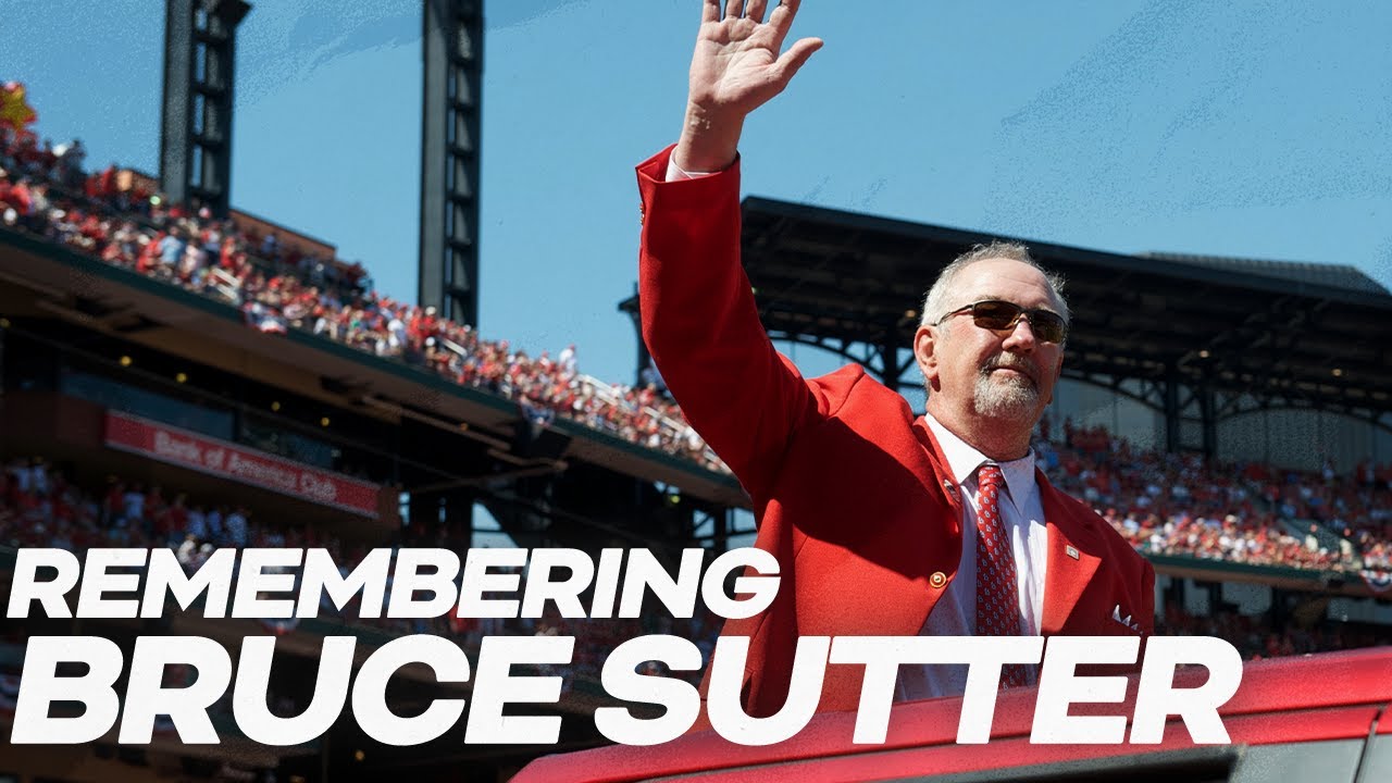 Remembering Bruce Sutter | St. Louis Cardinals - YouTube