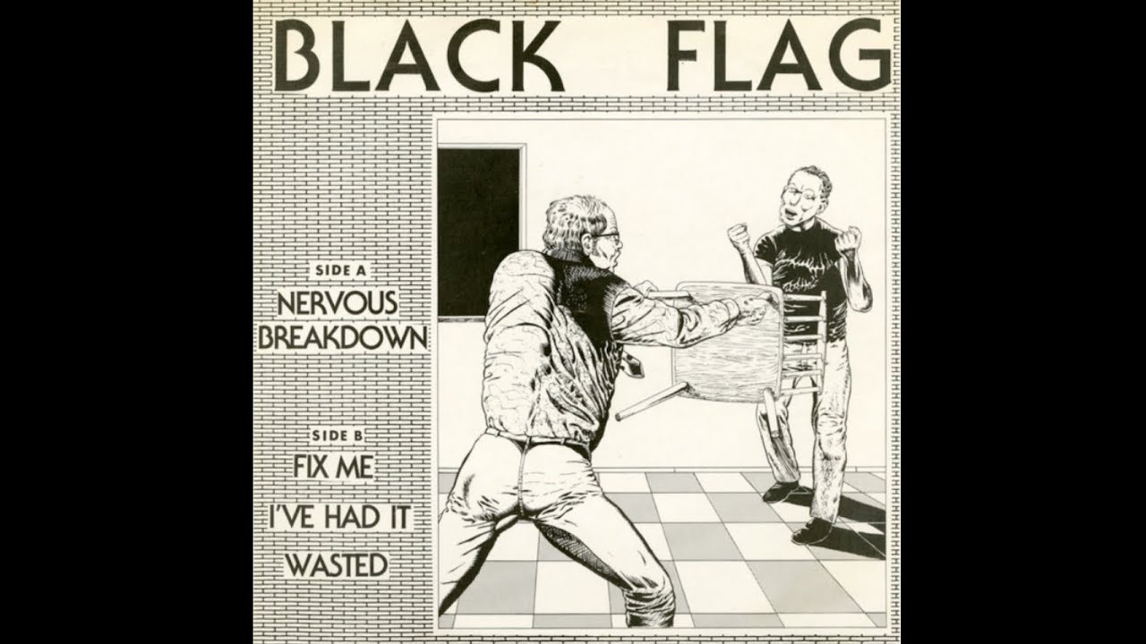 Black Flag - Nervous Breakdown 7" (1979) Full EP - YouTube
