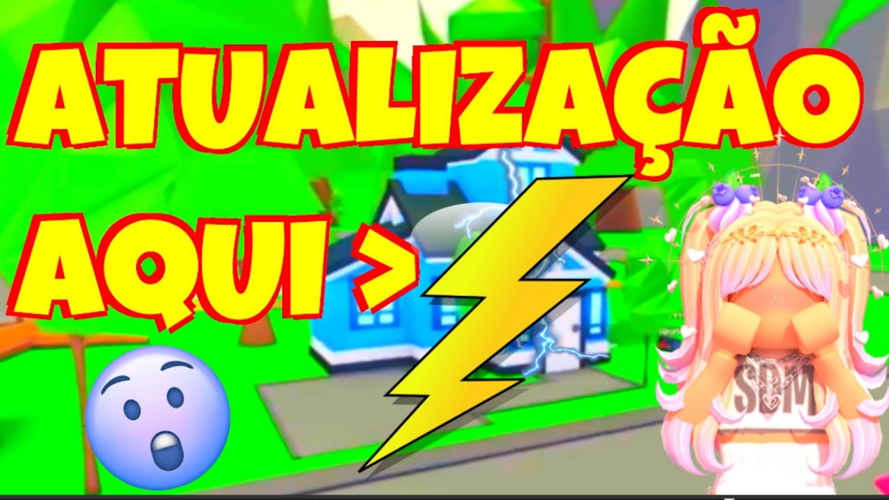 A ATUALIZAÇÃO DO RAIO! QUE ISSO ADOPT ME ROBLOX? - YouTube