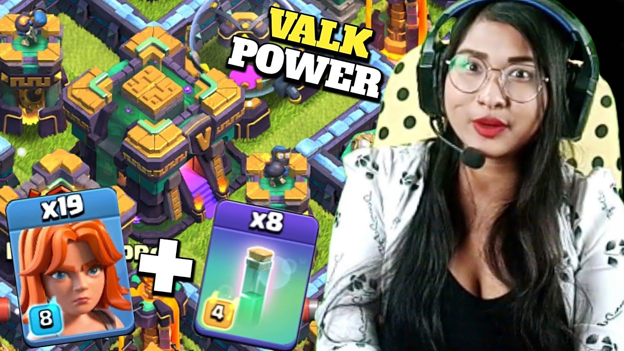 VALKYRIE Attack Strategy| Town Hall 14 Attack| VALKYRIE Attack Th14 ...