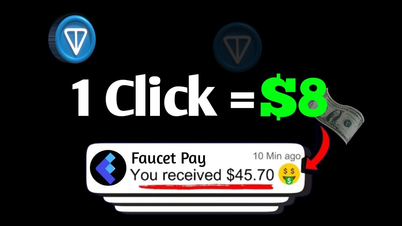 Everyday Earn $8 USDT Without Any Investment | Earn By Telegram Bots | Faucet Pay Earn free ton ...