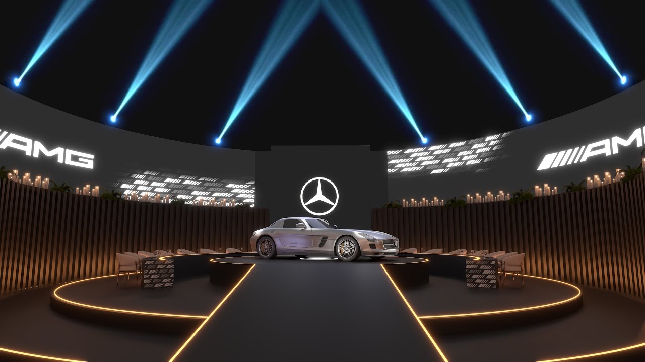 Luxury Event Concept for Mercedes-Benz | Bespoke Event Design by WONDR ...