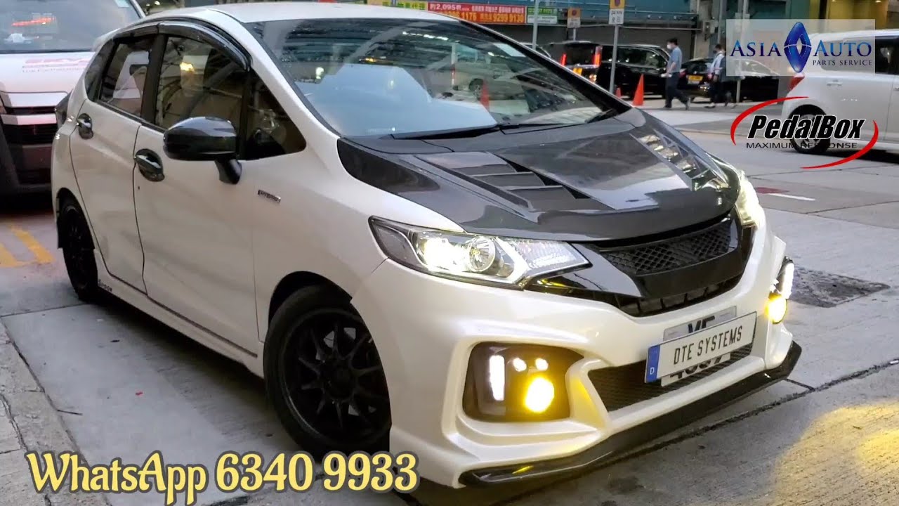 HONDA FIT HYBRID GP5 起跑都可以咁快 DTE Pedalbox 香港代理 亞洲汽車材料有限公司 - YouTube