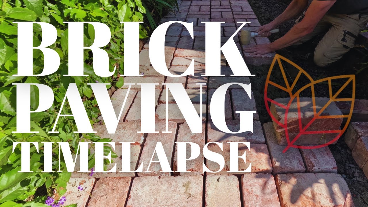 Patio Transformation with Basket Weave Brick Paving | Sustainable ...