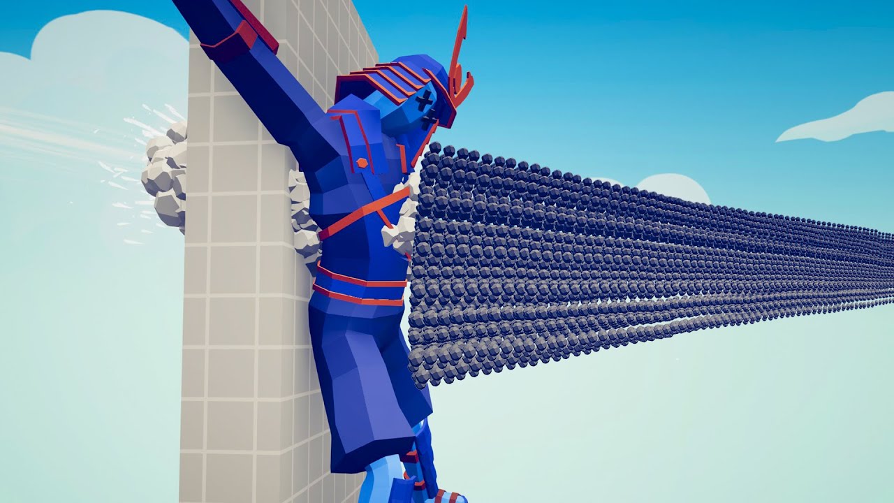 SUPER MUSKETEER PINNING EVERY UNIT TO THE WALL - TABS Totally Accurate ...