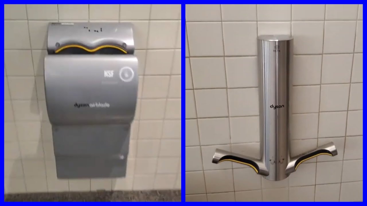 Dyson Airblade AB04 & 9kJ | Fashion Show Mall | Las Vegas, NV - YouTube