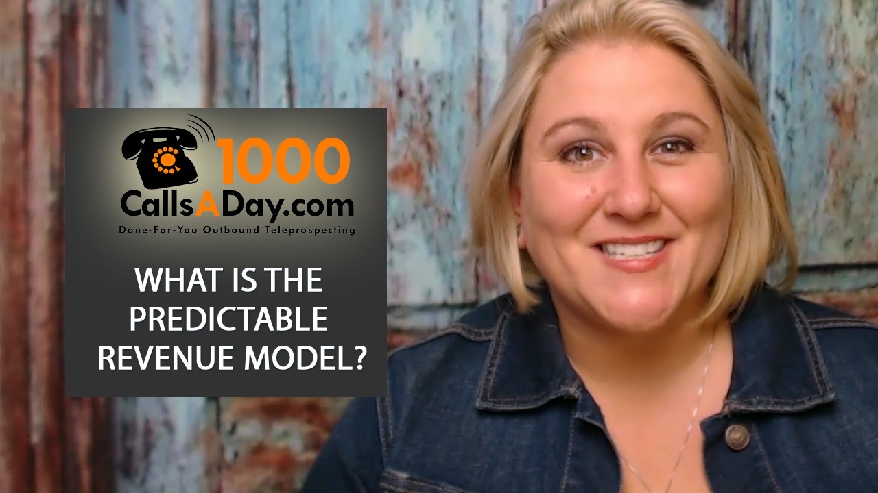 1000 Calls A Day: What is the predictable revenue model? - YouTube
