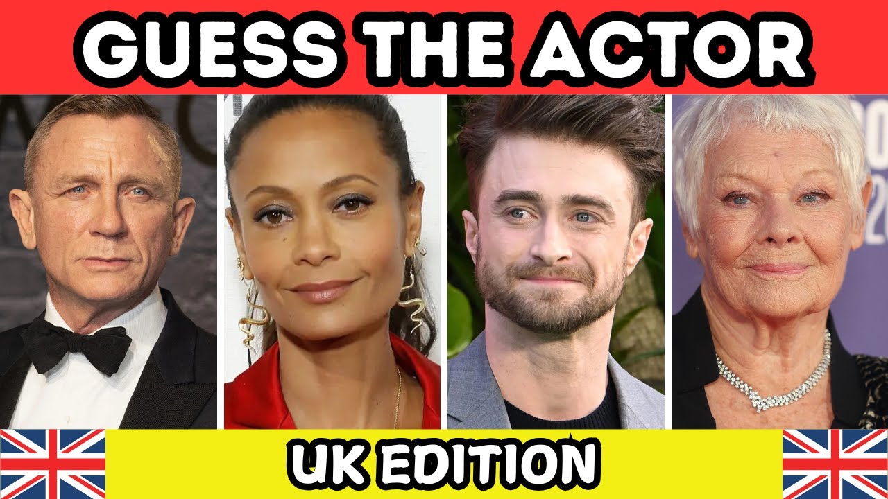 Guess The BRITISH ACTOR | 30 Questions - YouTube