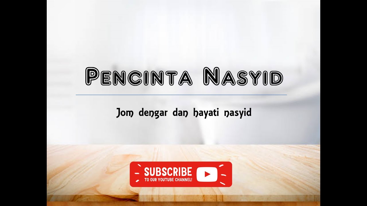 Nasyid Best~Lagu Nasyid~Nostalgia Nasyid-Sedap Didengar.. Saff One ...