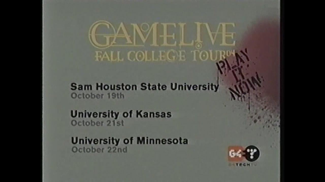 G4TechTV commercials [October 22, 2004] - YouTube