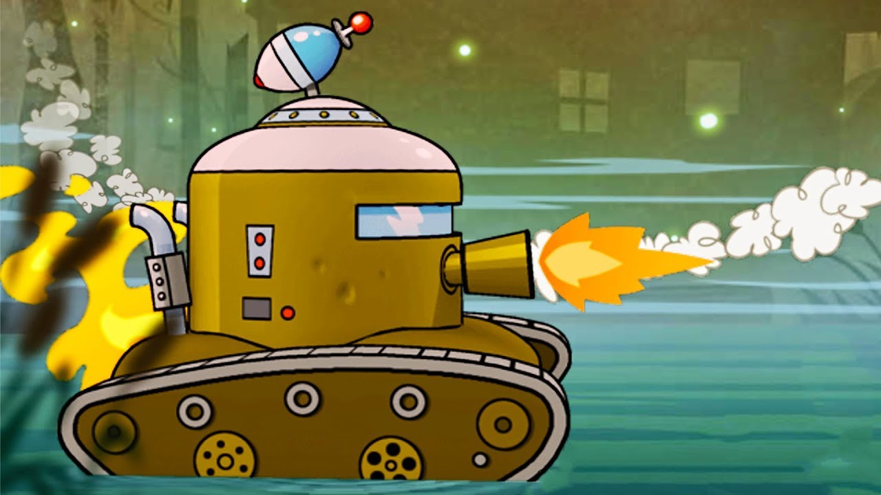 BOSS TANK Steel Giant - Swamp Attack Episode 8 Joy For Kids Games - YouTube