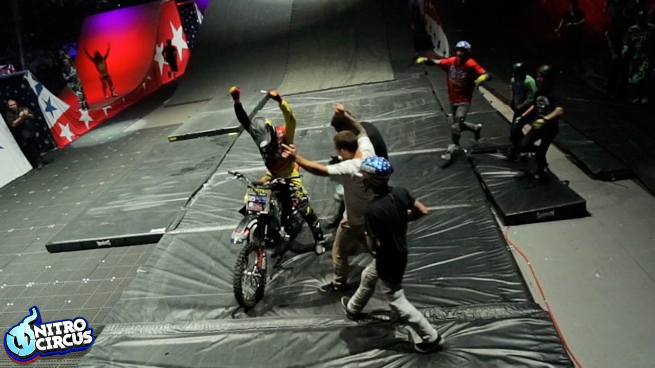 Jacko Strong Crushes FMX Front Flip - Nitro Circus Uncovered - YouTube