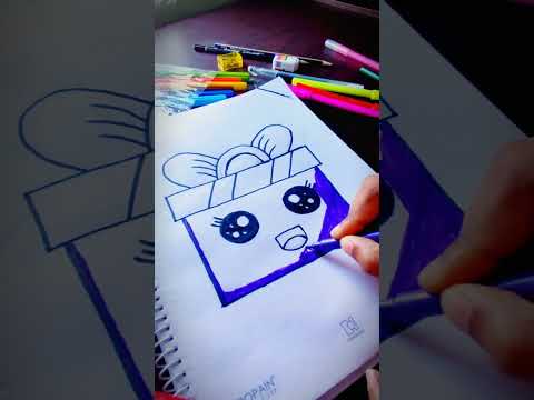 cute Gifts Box Coloring pages for kids 🎁😊