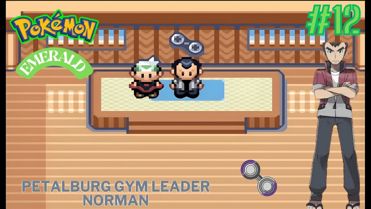 Petalburg Gym Leader Norman | Pokémon Emerald (2025) Gameplay #12 - YouTube
