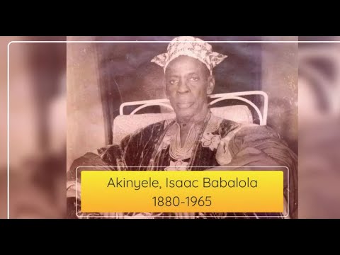 Oba Akinyele Isaac Babalola - Olubadan of Ibadan - YouTube