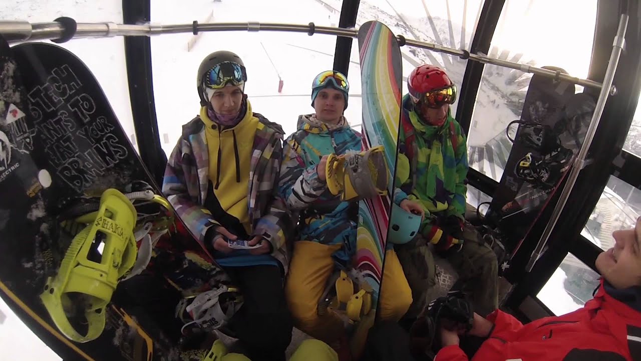 New Year snowboard trip. Slovakia. - YouTube