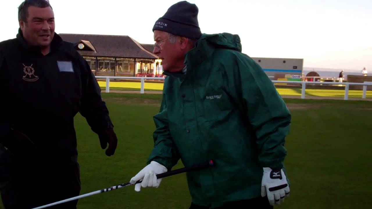 First Tee Jitters - Old Course St. Andrews - YouTube